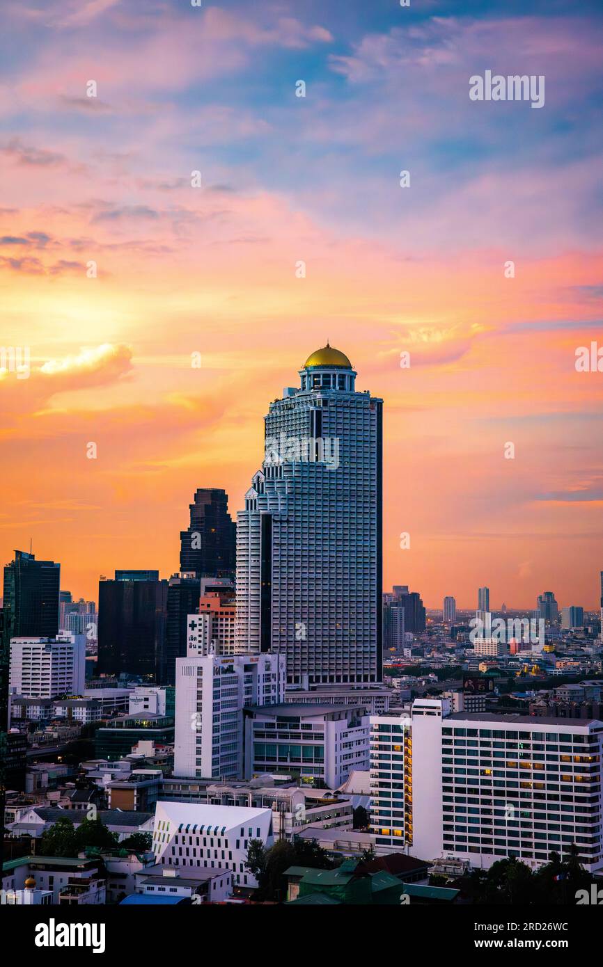 Aerial view khlong san chao hi-res stock photography and images - Alamy