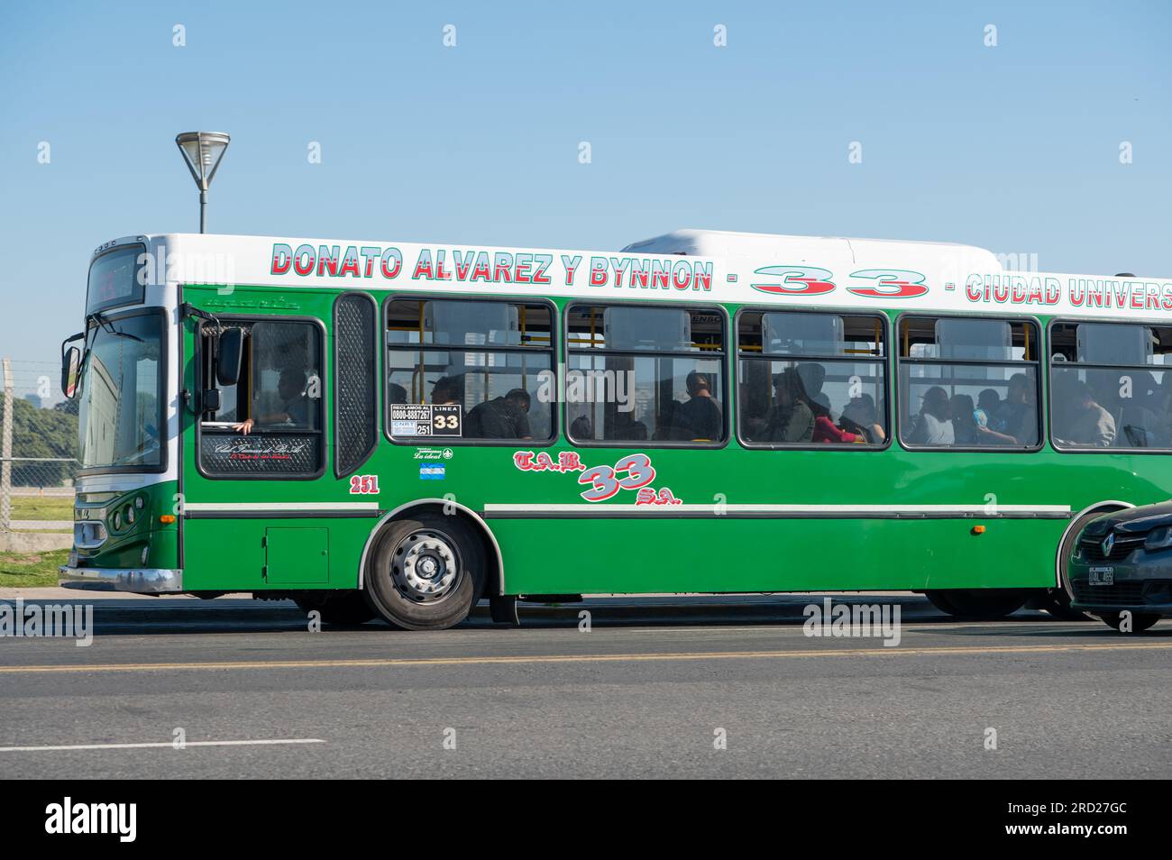 Buenos Aires, Argentina : 2023 May 15 : Local urban service bus at ...
