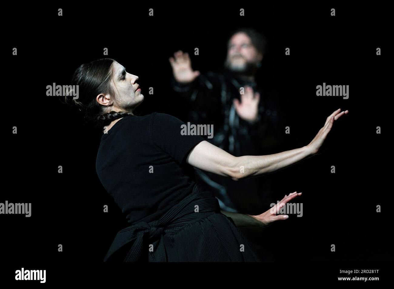 Avignon, France. 17th July, 2023. Frances Chiaverini dances during the ...