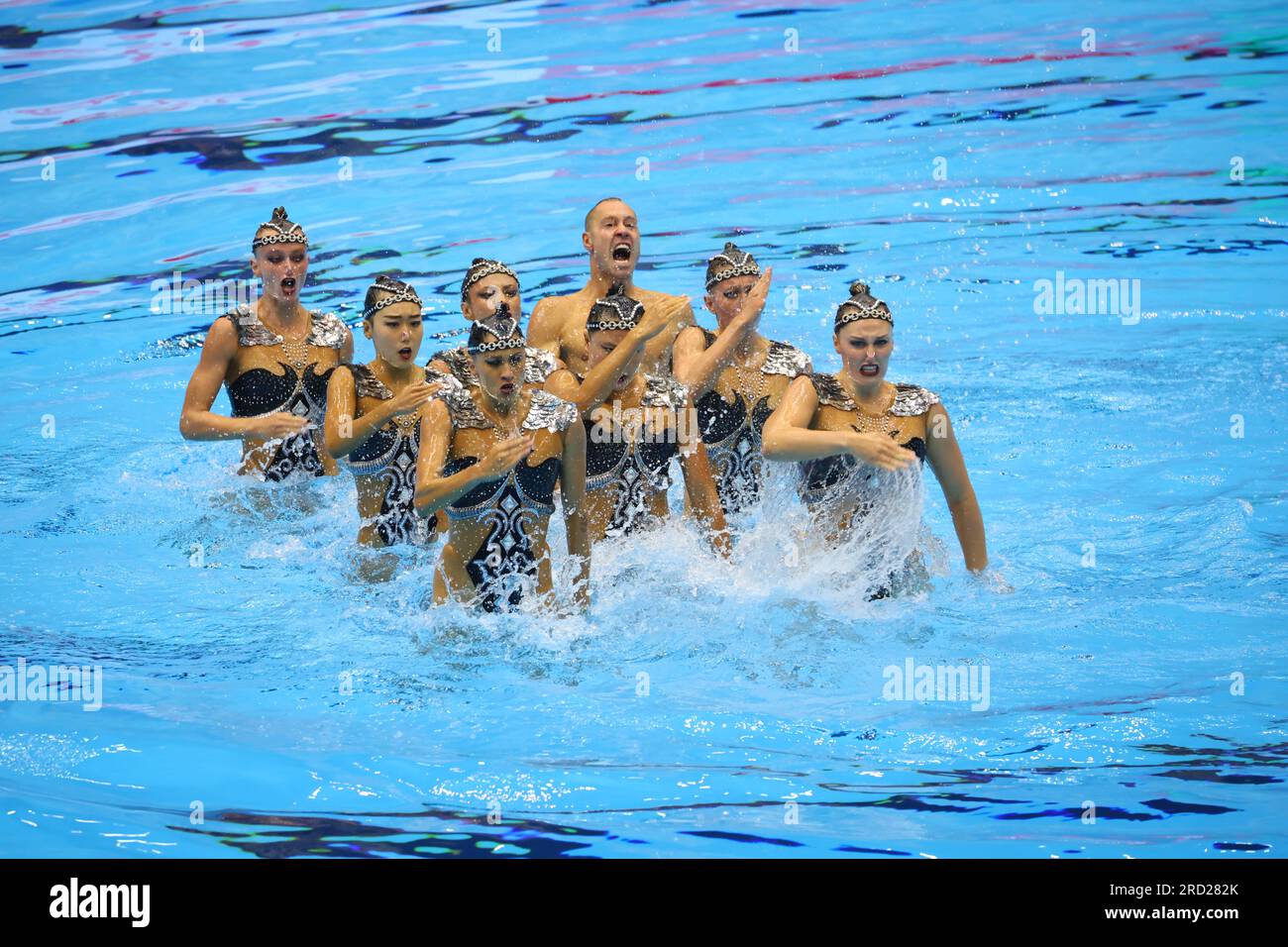 Artistic swimming usa 2023 hi-res stock photography and images - Alamy