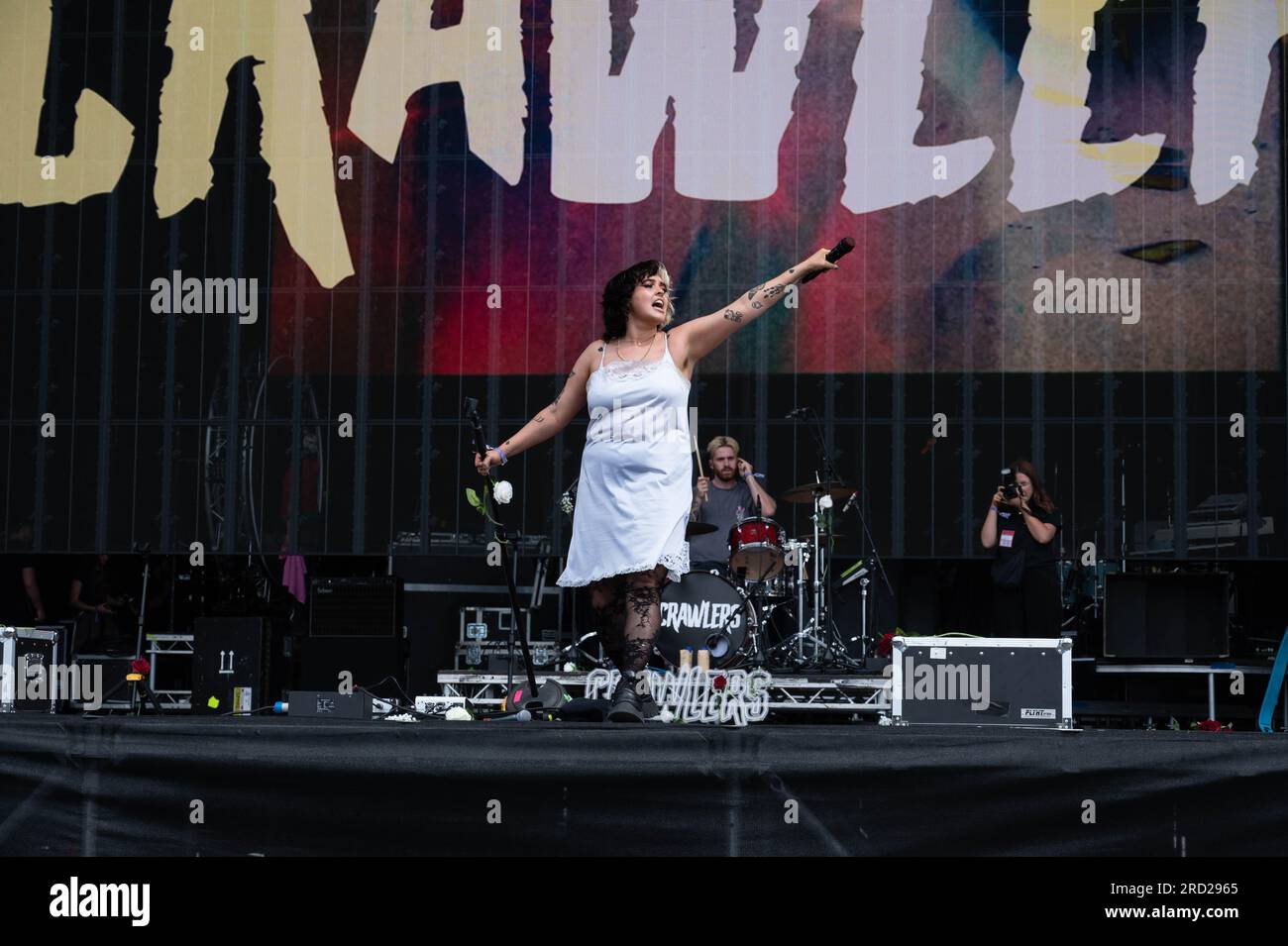 The Crawlers performing at TRNSMT at the Glasgow Green Glasgow Stock ...