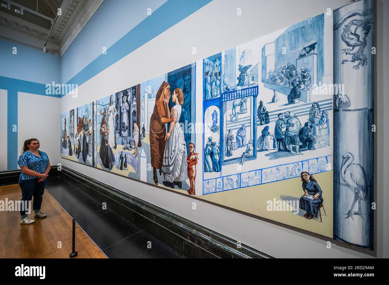 London, UK. 18th July, 2023. Paula Rego: Crivelli's Garden (pictured ...