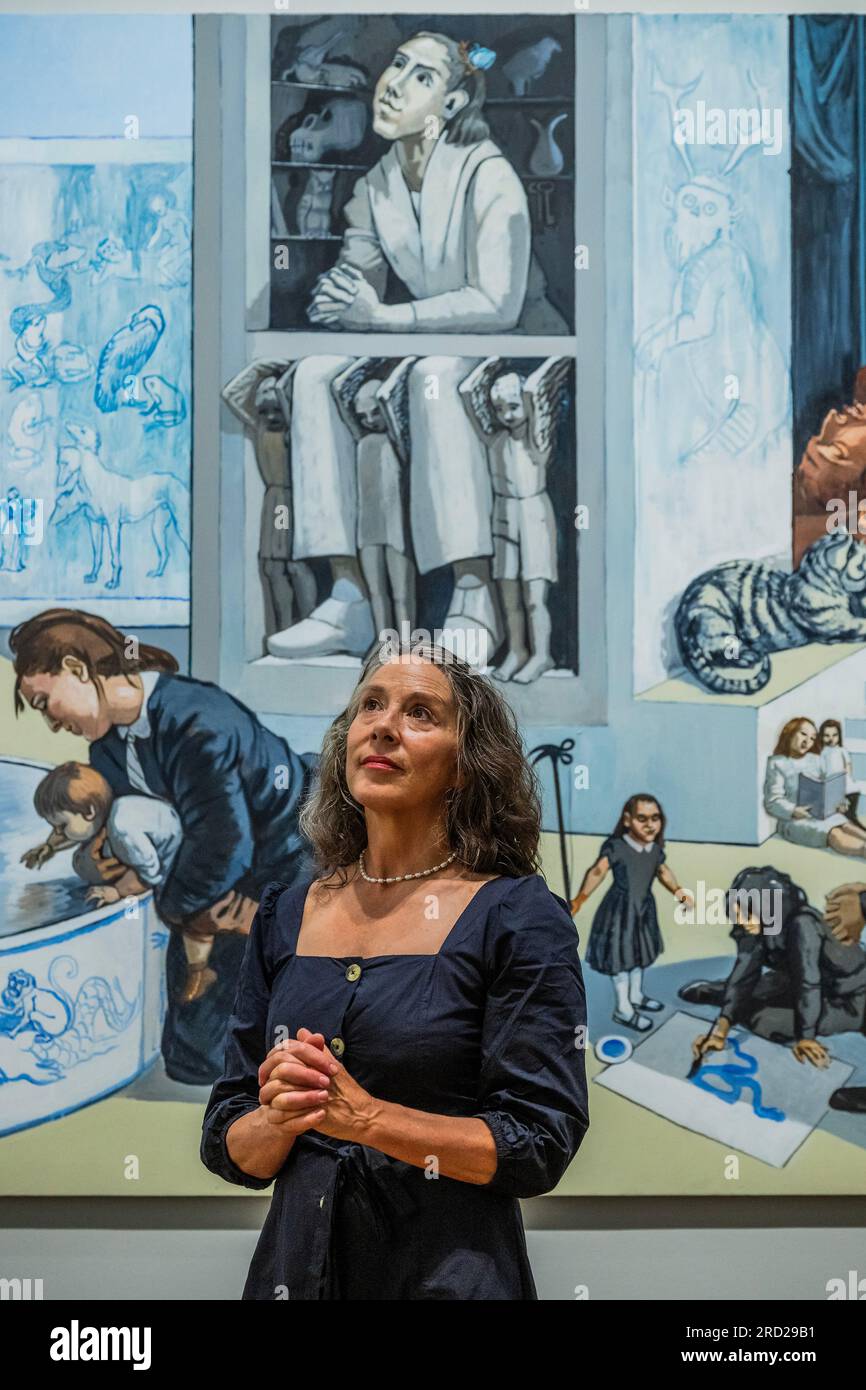 London, UK. 18th July, 2023. Lizzie Perrotte, one of the original muses ...