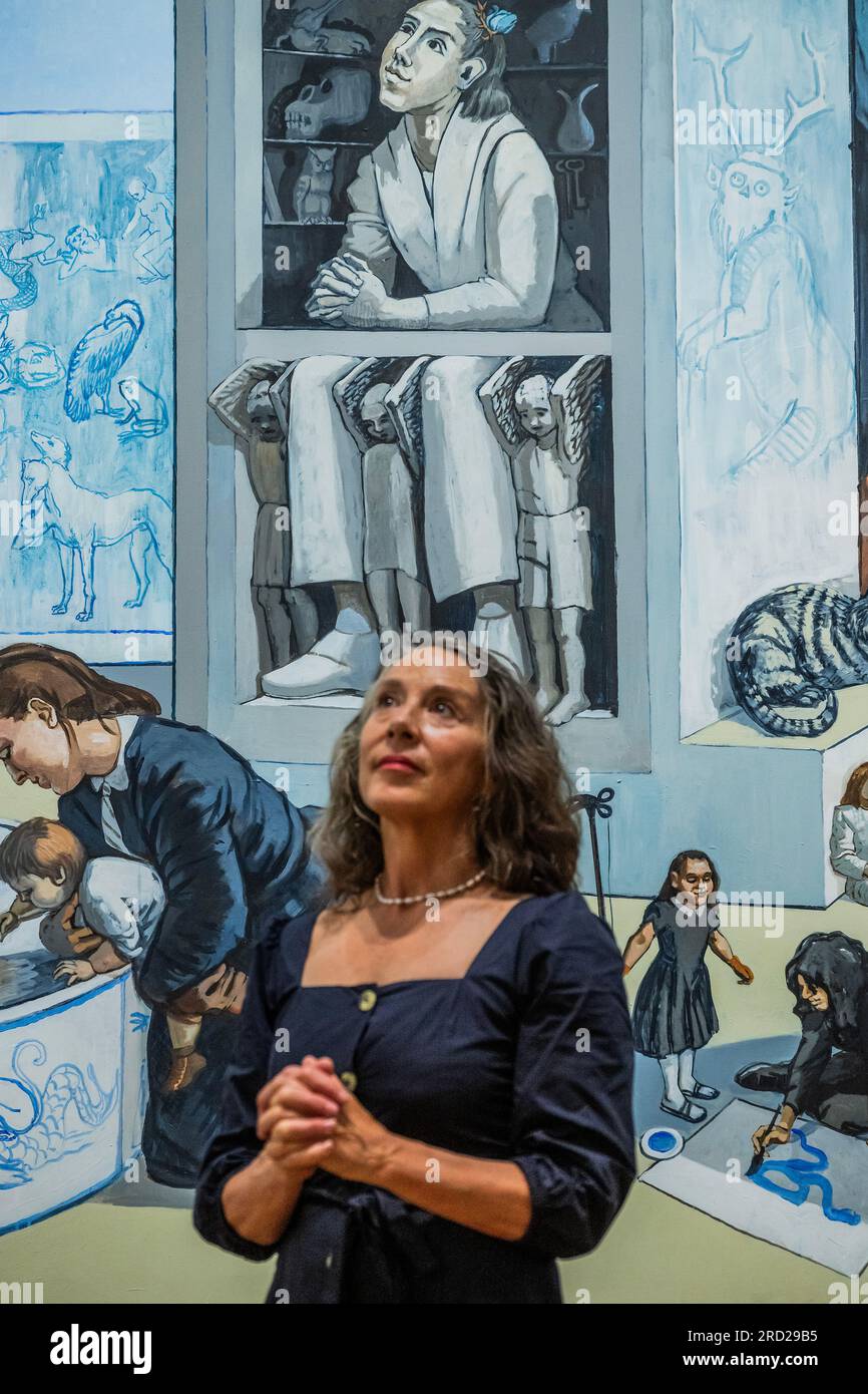 London, UK. 18th July, 2023. Lizzie Perrotte, one of the original muses ...