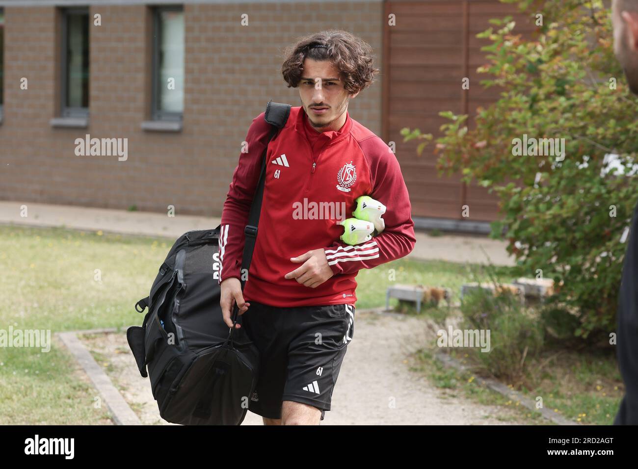 Standard's Cihan Canak pictured during a training session of Belgian ...
