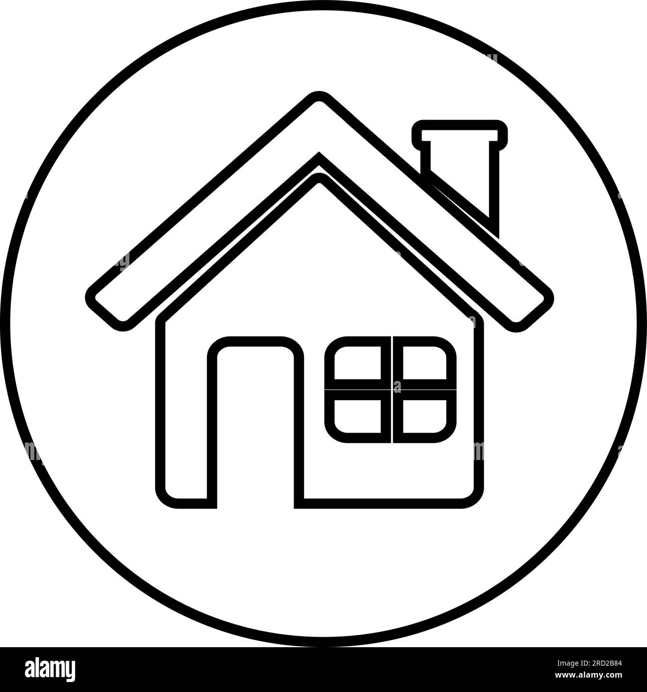 Home icon template color editable. Home symbol vector sign isolated on ...