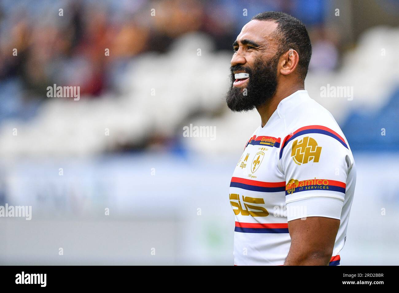 Huddersfield, England - 14th July 2023 - Wakefield Trinity's Samisoni ...