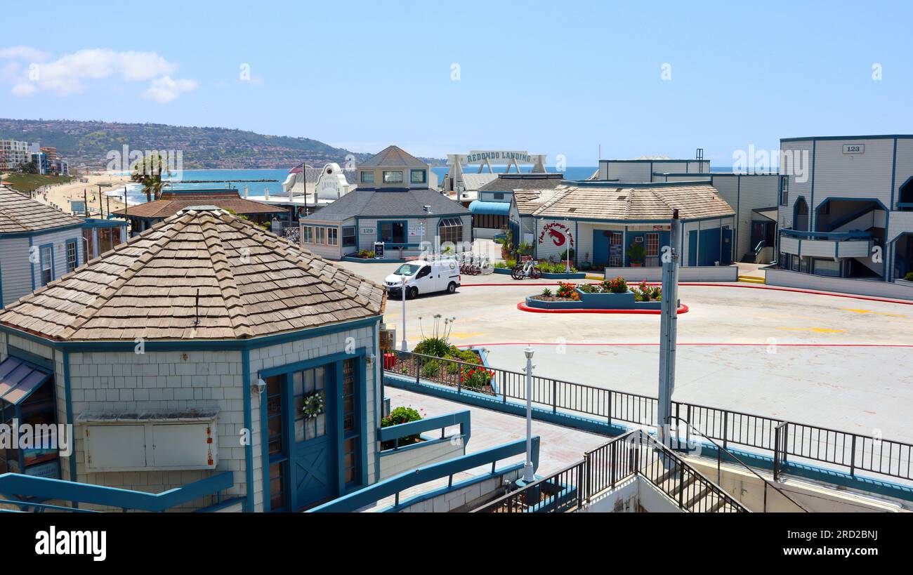 View of REDONDO BEACH (Los Angeles County), California Stock Photo - Alamy