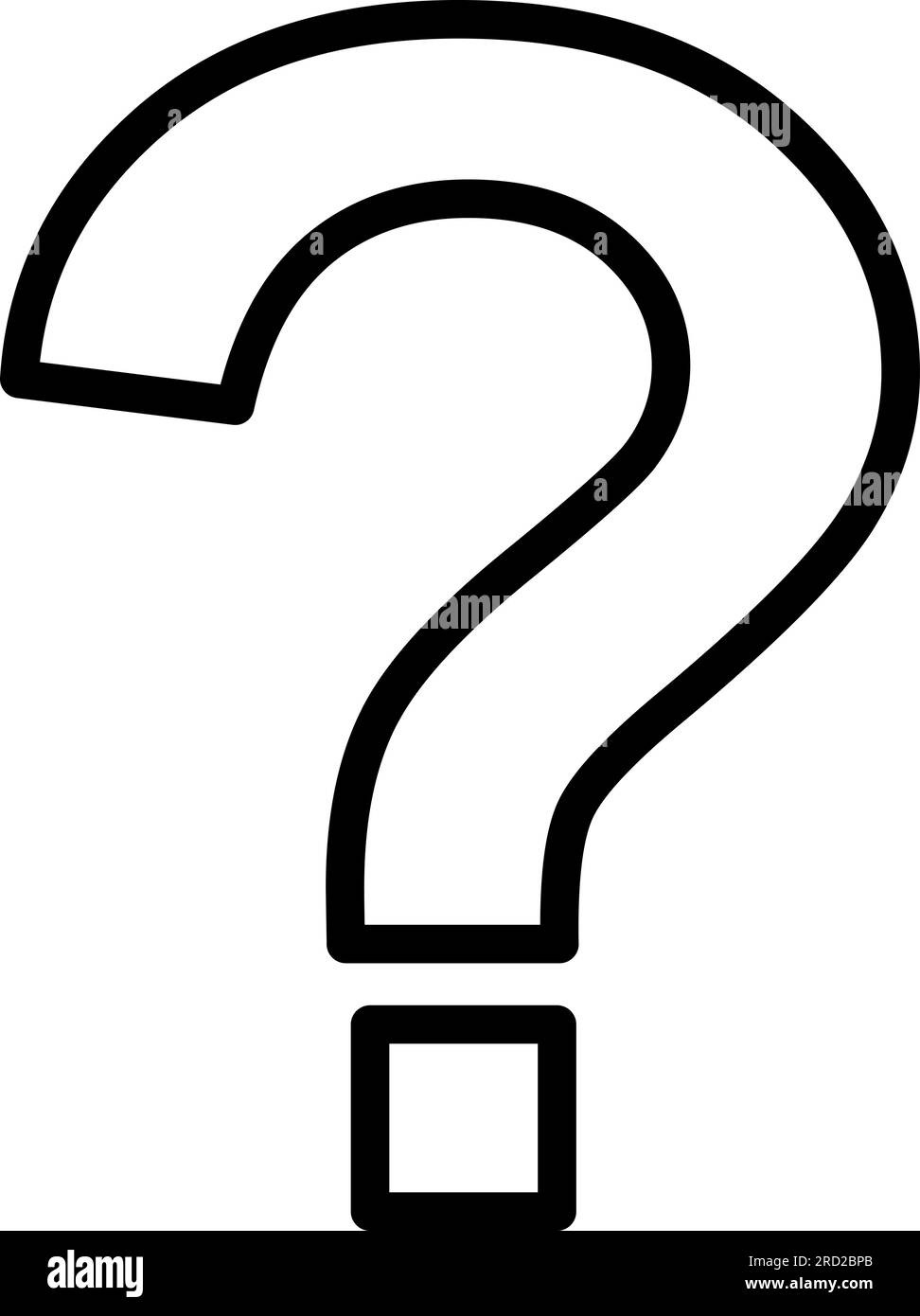 Question mark symbol customer Stock Vector Images - Alamy