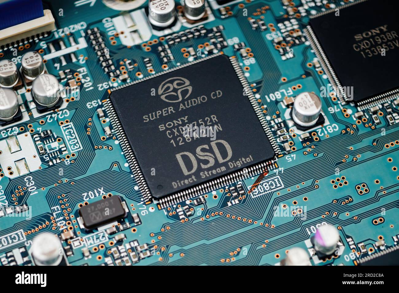 Tokyo, Japan - Mar 29, 2023: Sony CXD2752R SACD Super Audio CD Compact ...