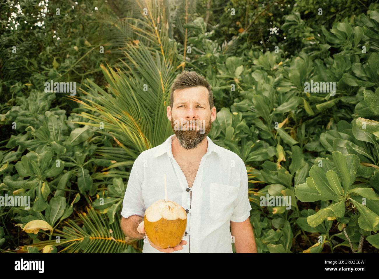 Fashion shoot plants man hi-res stock photography and images - Alamy
