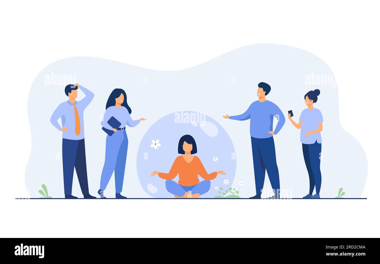 Person keeping social distance Stock Vector Image & Art - Alamy