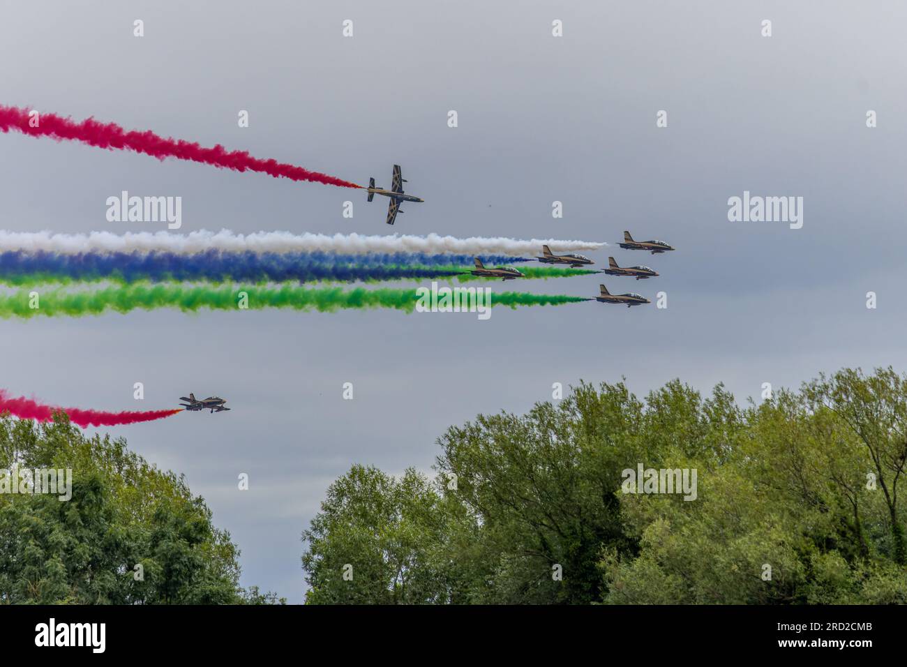 RAF FAIRFORD, ENGLAND IN HEART-RACING images captured yesterday Sunday ...