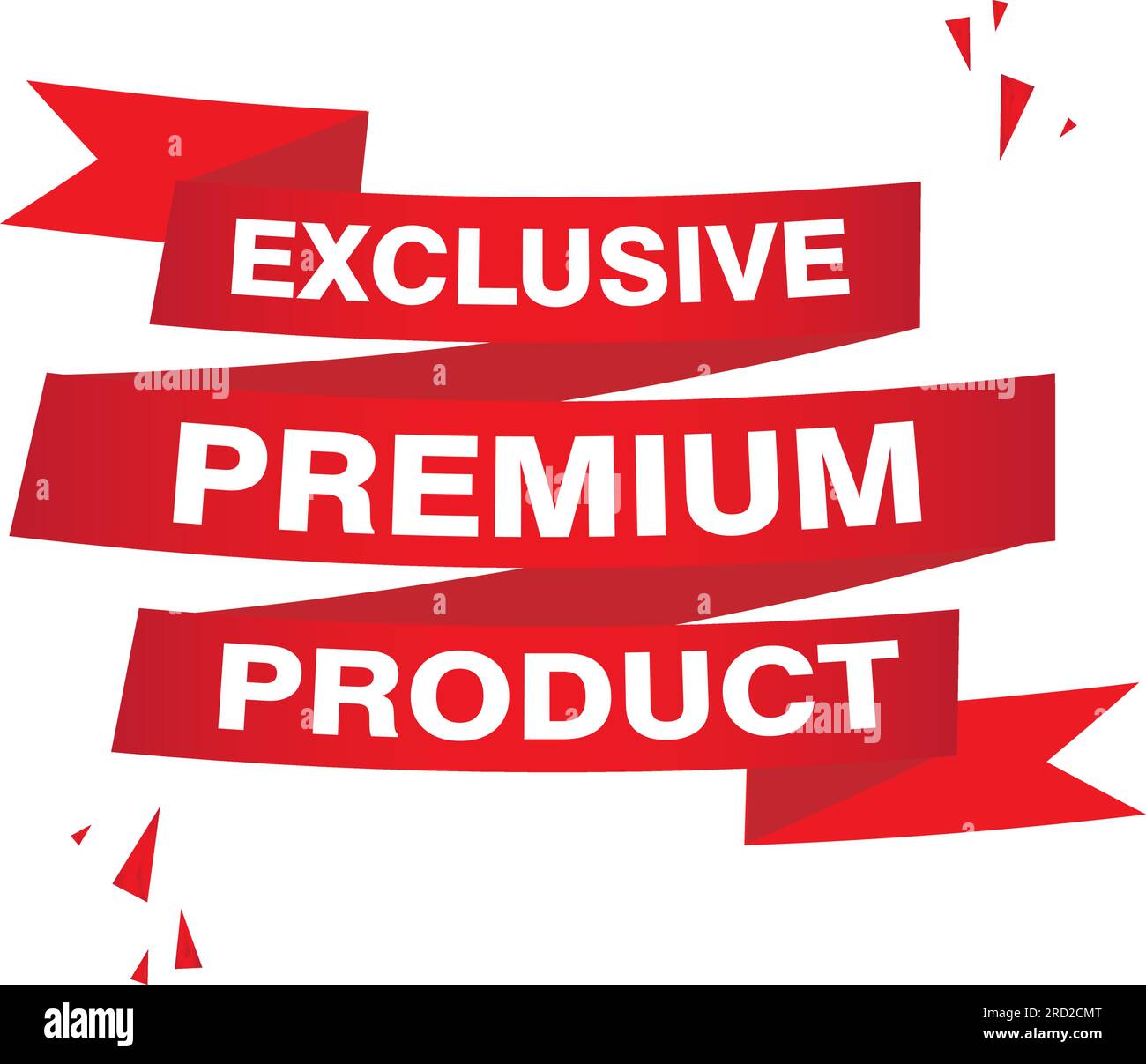 Illustration exclusive label design Stock Vector Images - Alamy