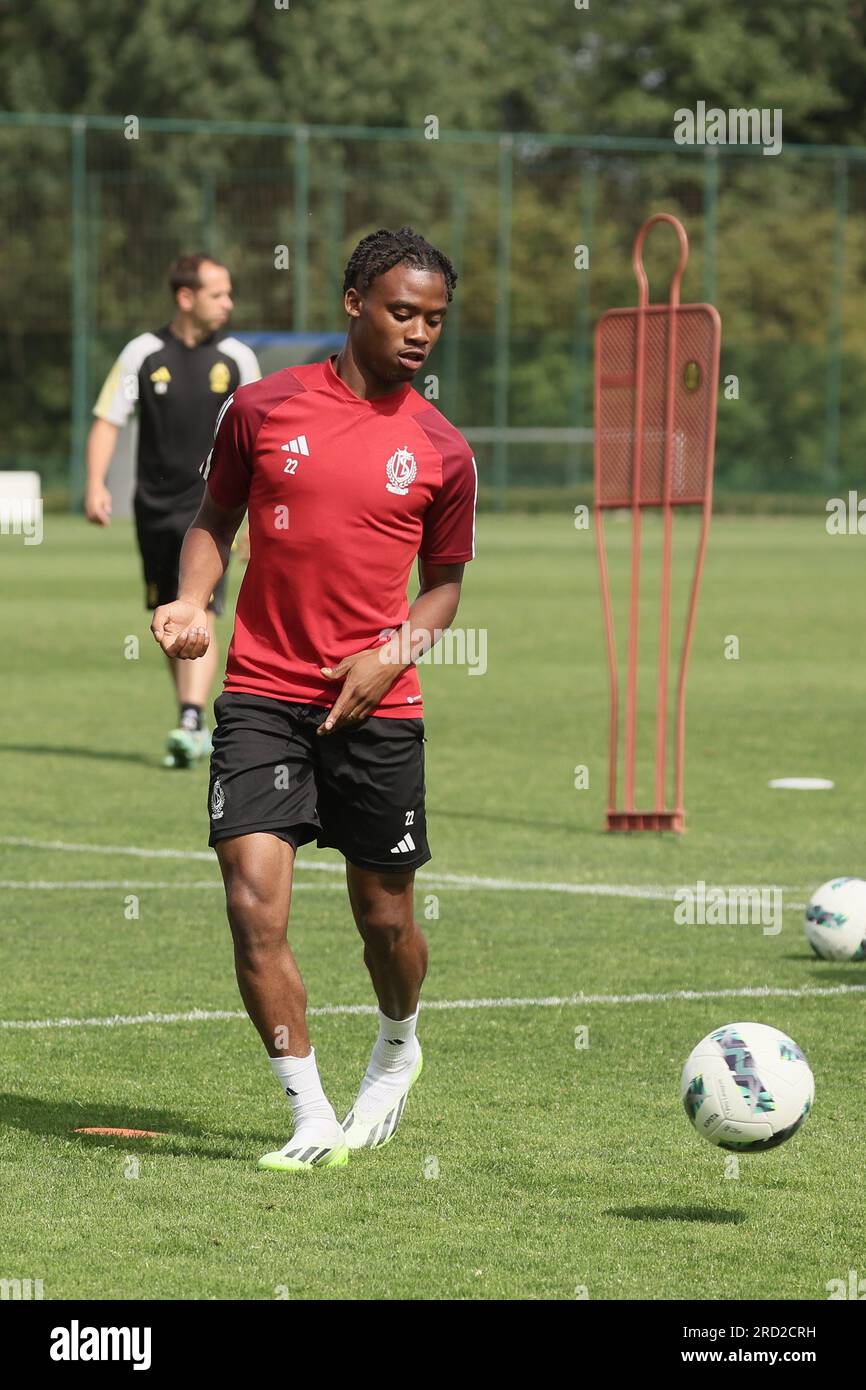 Standards William Balikwisha Pictured During A Training Session Of