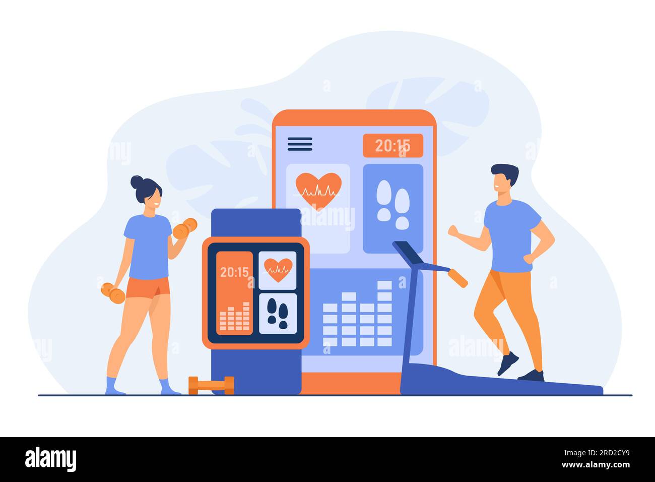 Gadget modern training exercise Cut Out Stock Images & Pictures - Alamy