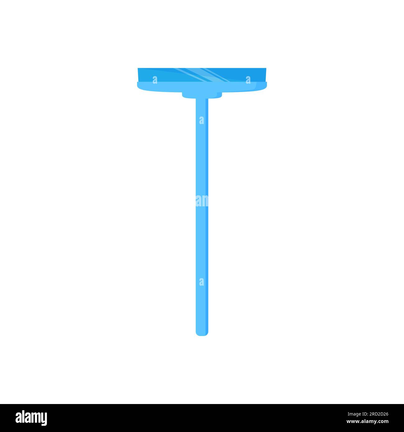 Blue mop illustration Stock Vector Image & Art - Alamy