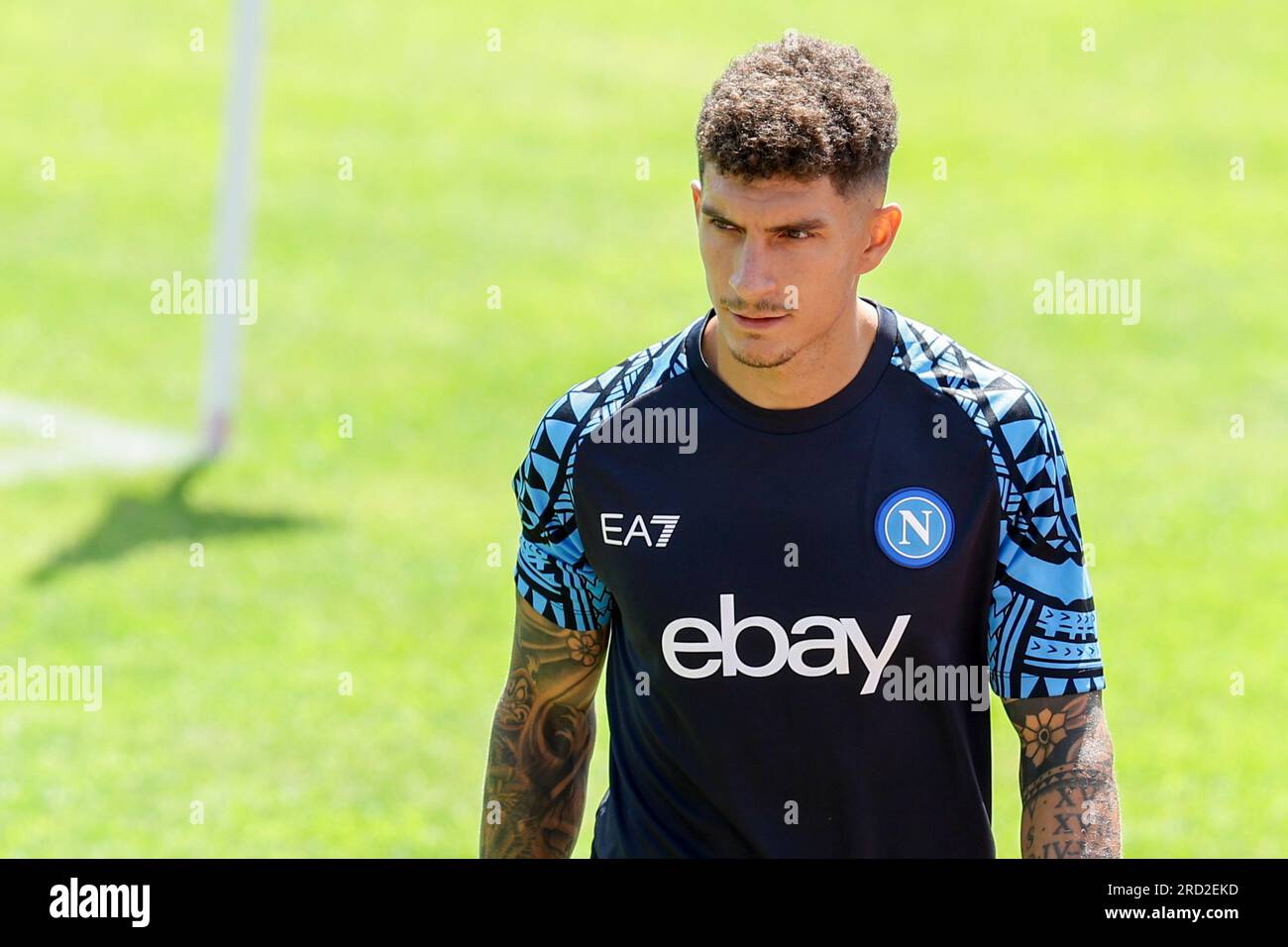 SSC Napoli's Italian defender Giovanni Di Lorenzo during the fifth day ...