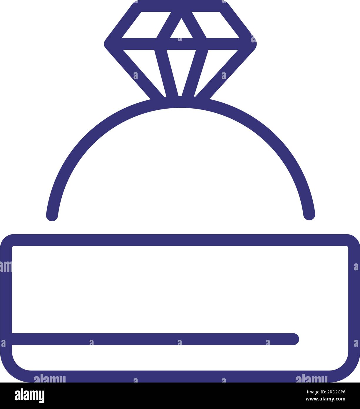 Engagement ring line icon Stock Vector Image & Art - Alamy