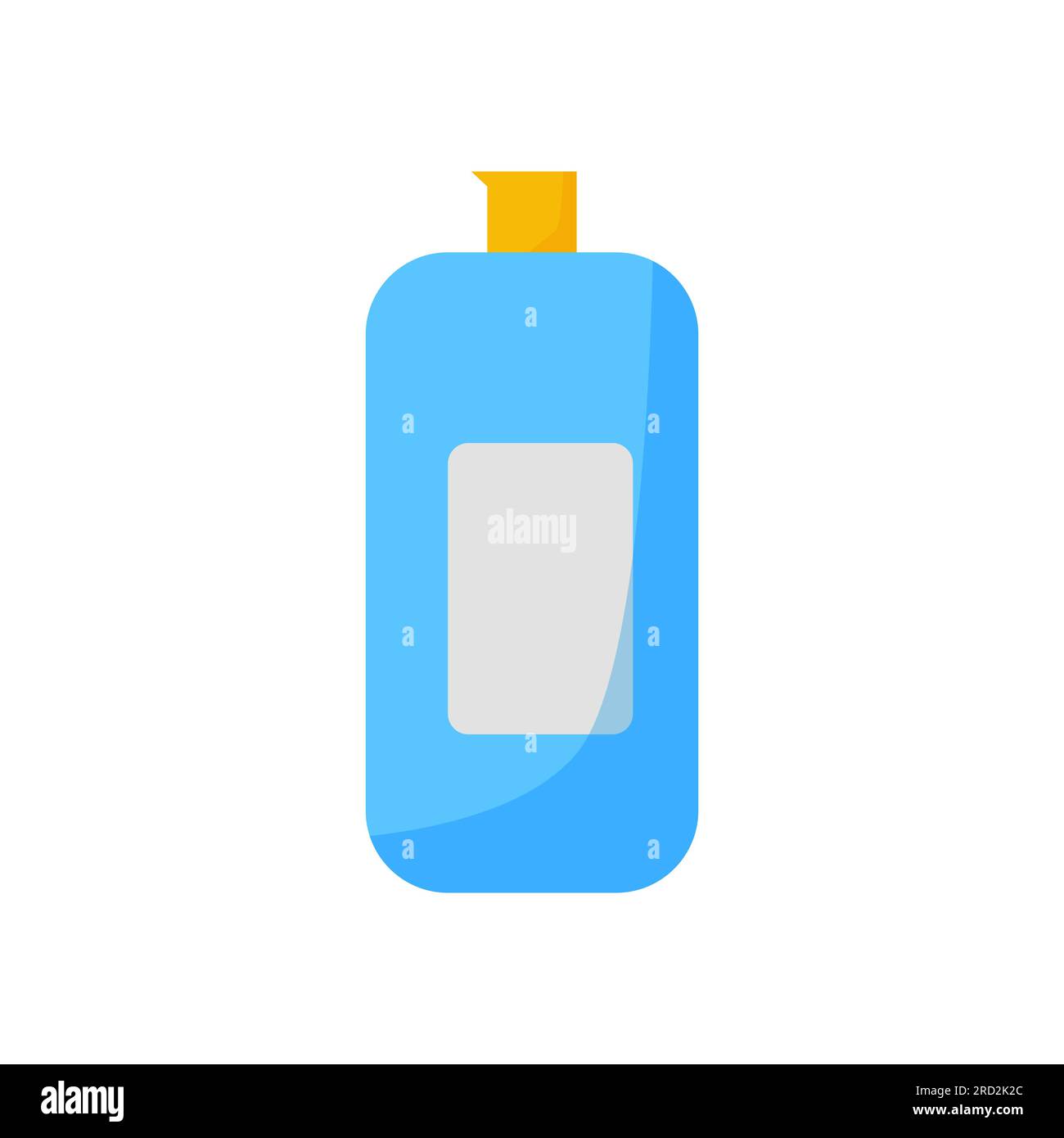 Blue bottle with cleanser illustration Stock Vector Image & Art - Alamy