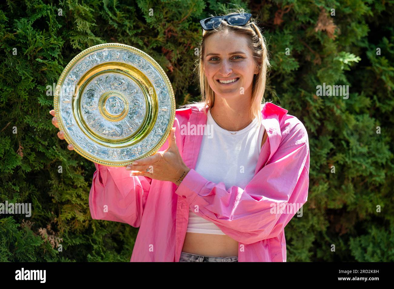 Prague, Czech Republic. 18th July, 2023. Wimbledon champion 2023 Czech ...