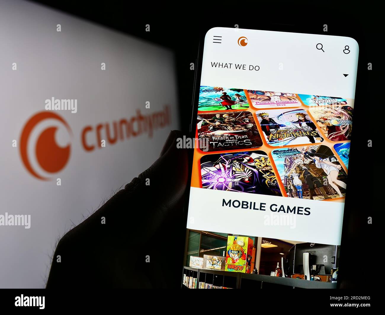 Crunchyroll games hi-res stock photography and images - Alamy