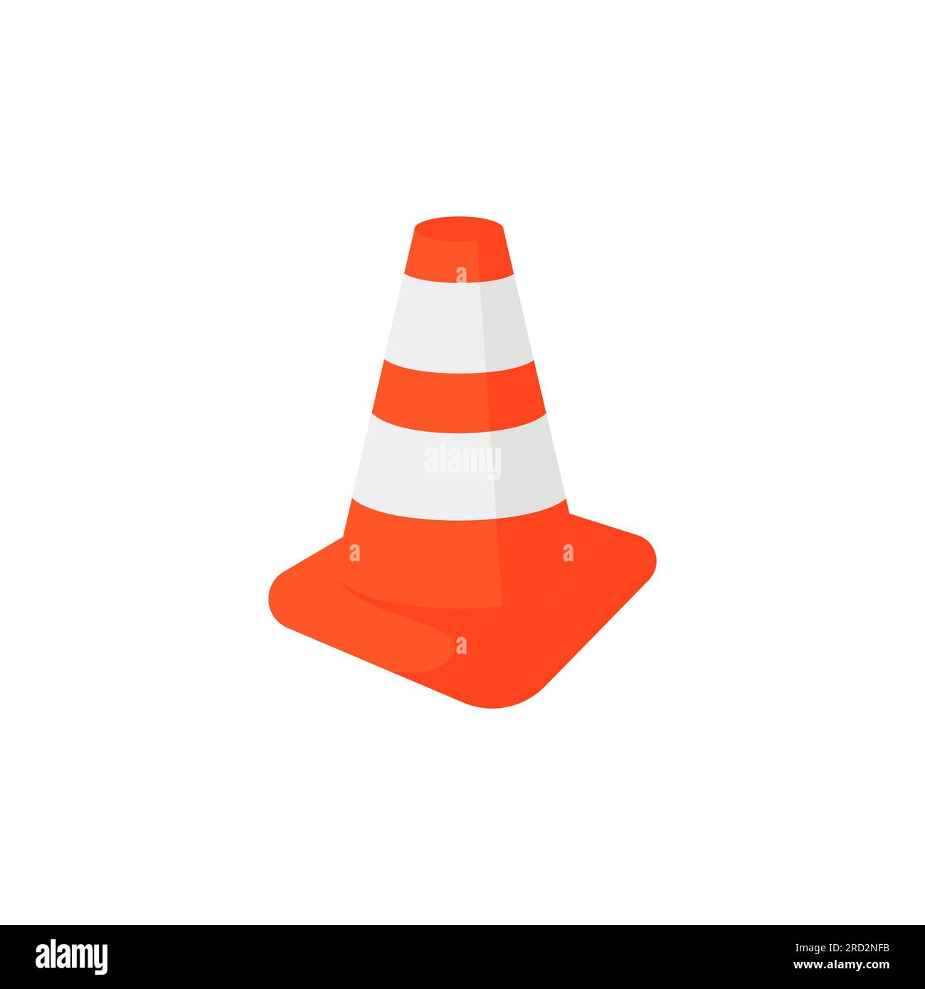Under construction signal illustration Stock Vector Image & Art - Alamy