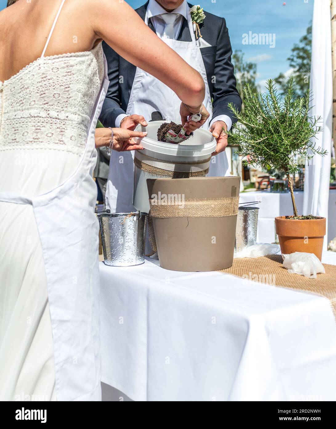 Planting Wedding Ceremony