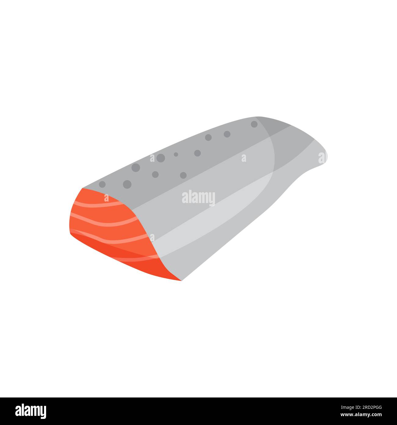 Big piece of red trout illustration Stock Vector Image & Art - Alamy