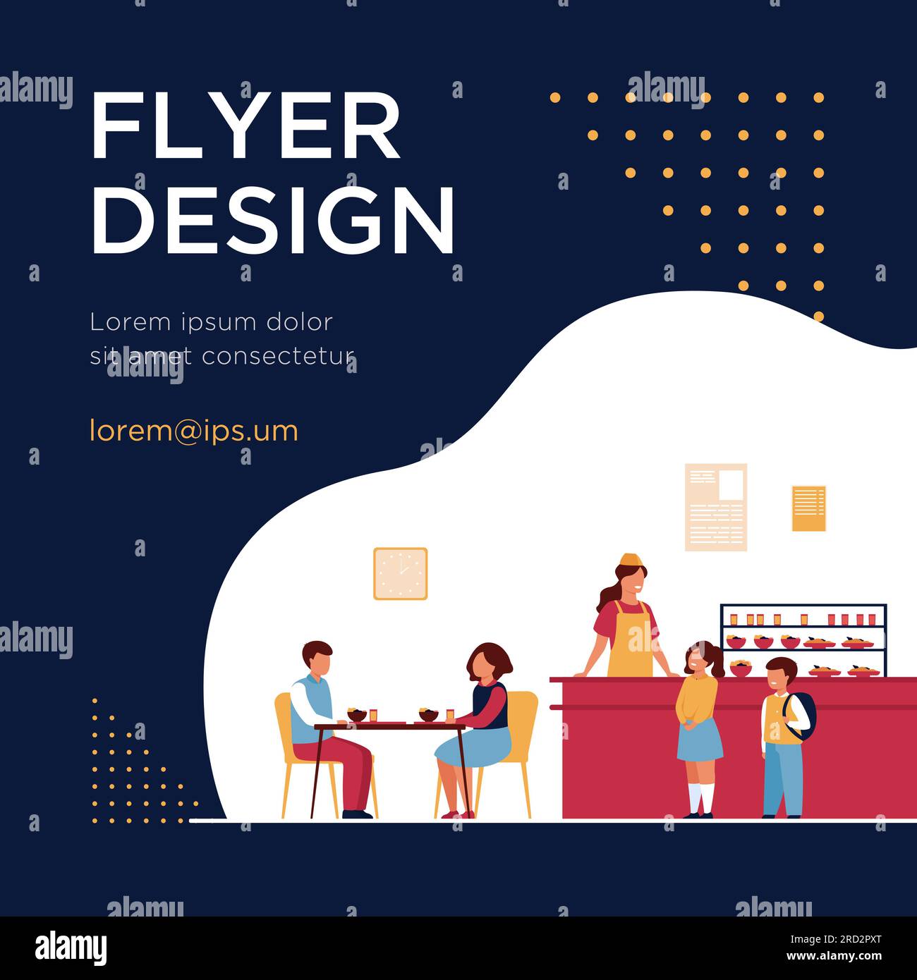 Boy girl school cafe hi-res stock photography and images - Alamy