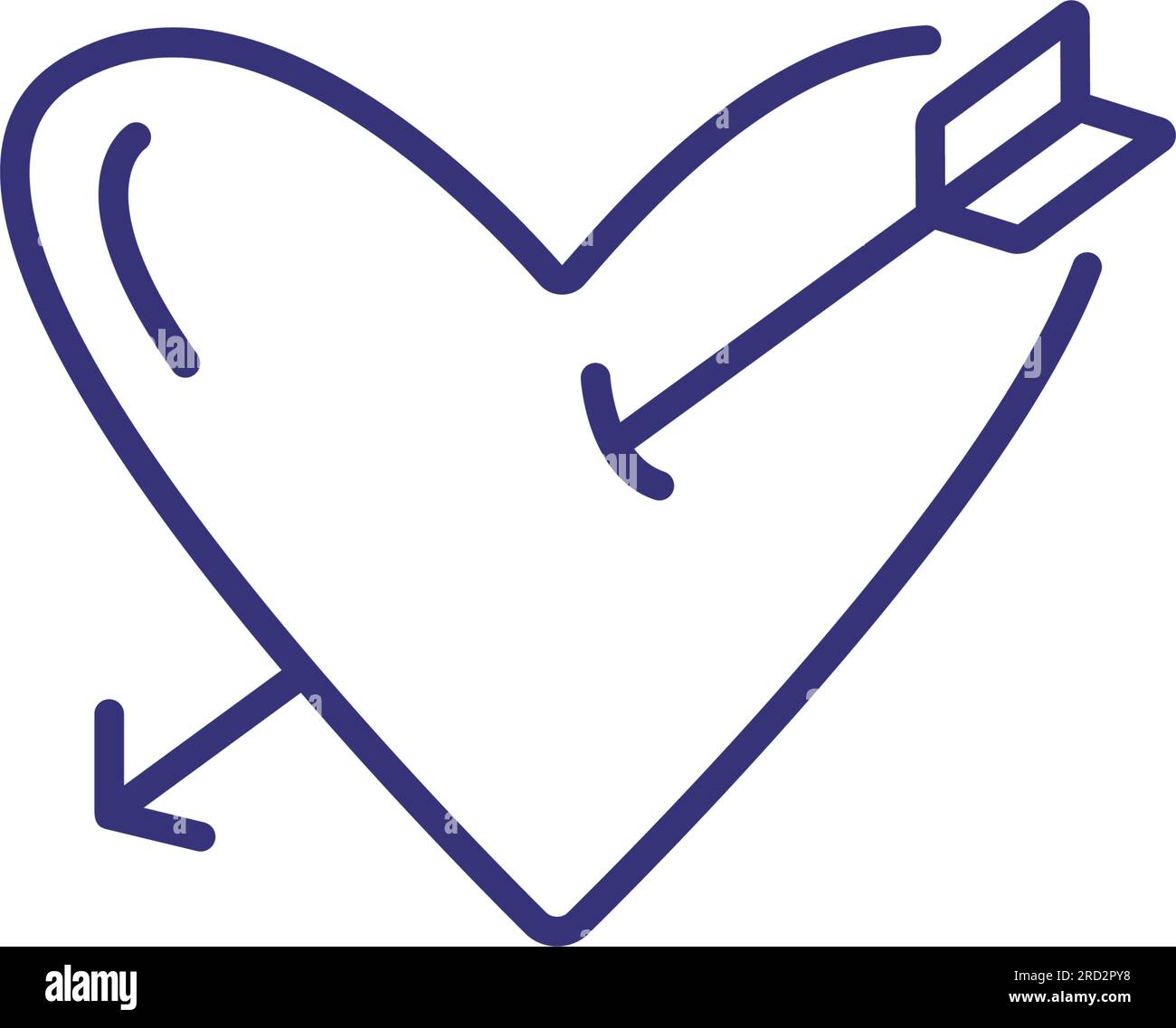 Arrow cupid Cut Out Stock Images & Pictures - Alamy