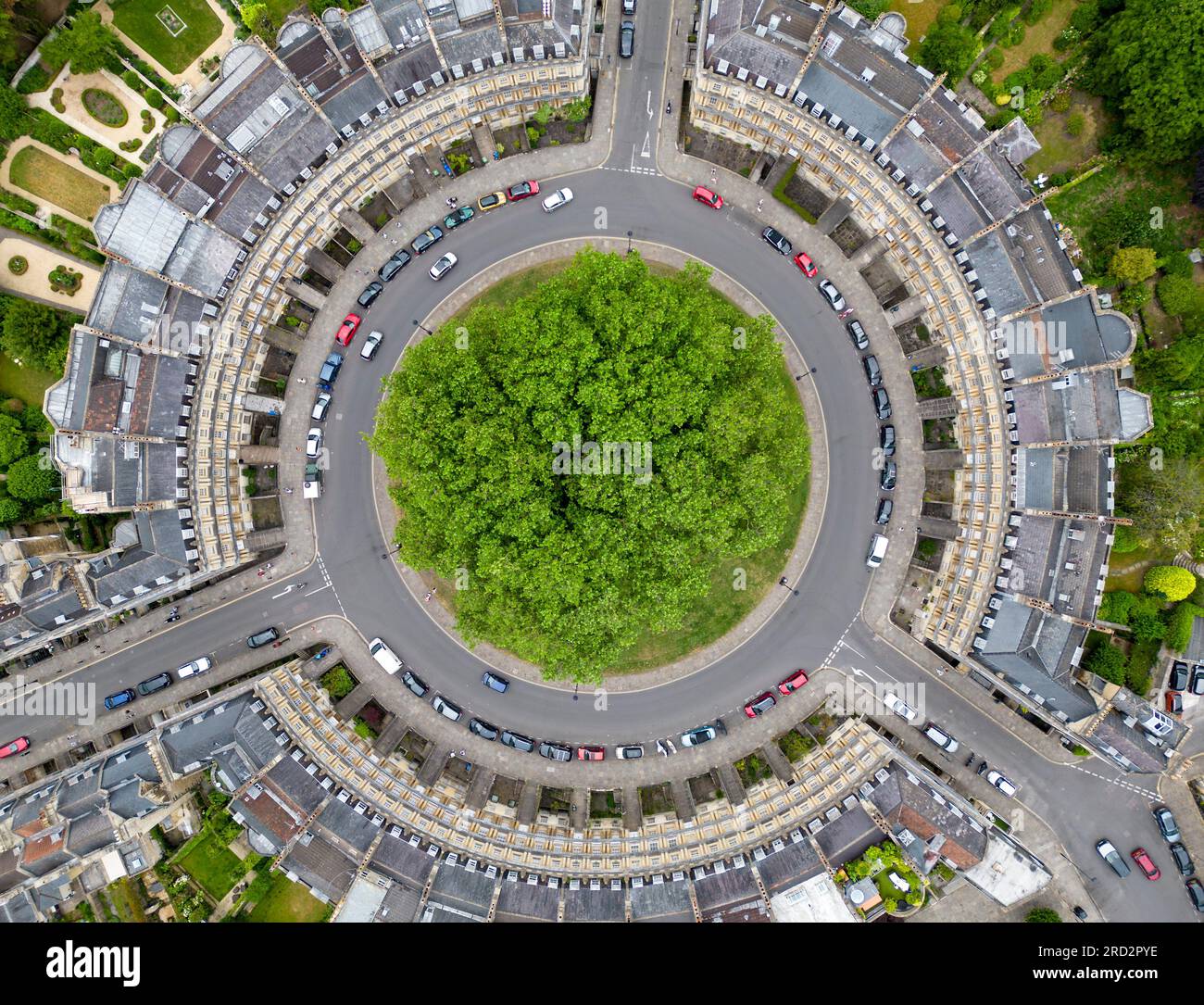 City of bath the circus aerial hi-res stock photography and images - Alamy