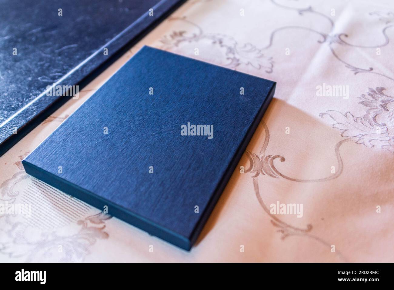 Blank blue front cover book hi-res stock photography and images - Alamy