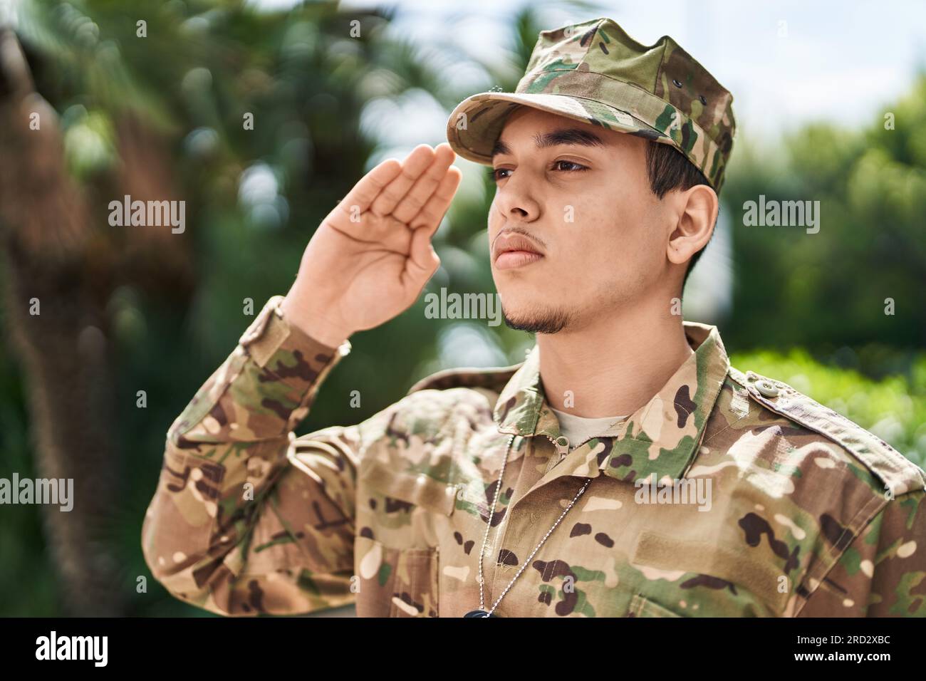 Saluting standing smiling uniform hi-res stock photography and images ...