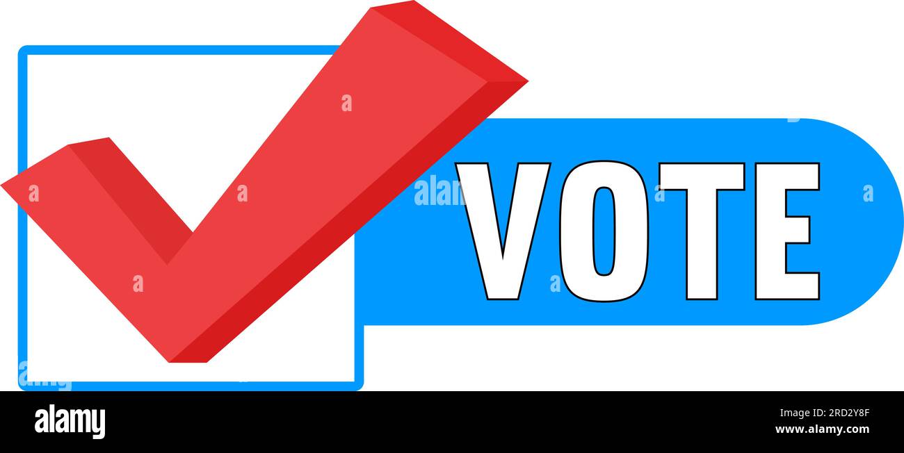 Go vote. Voting concept elections. Symbols vector design template Stock ...