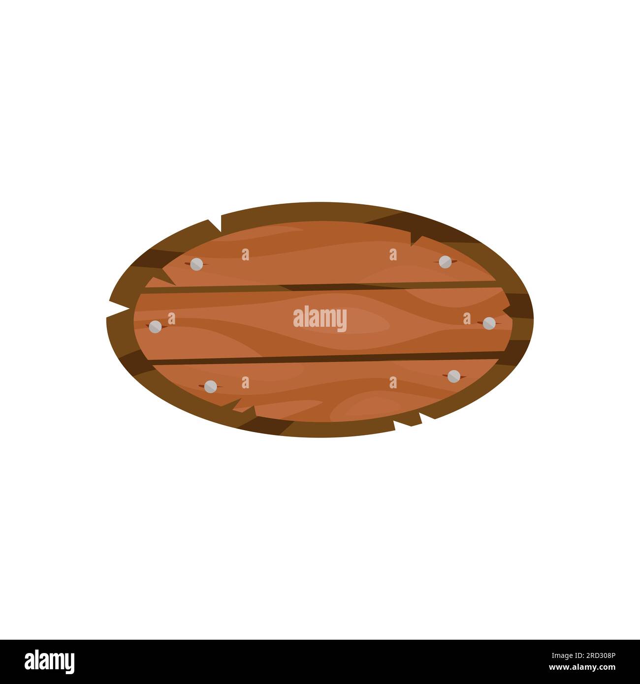 Oval wooden sign illustration Stock Vector Image & Art - Alamy