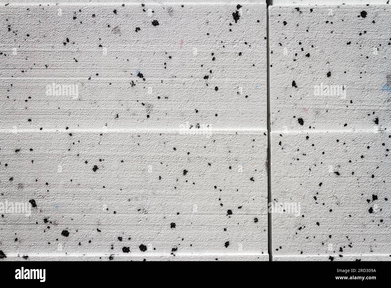 Abstract close up texture photo of compressed white with black dots ...