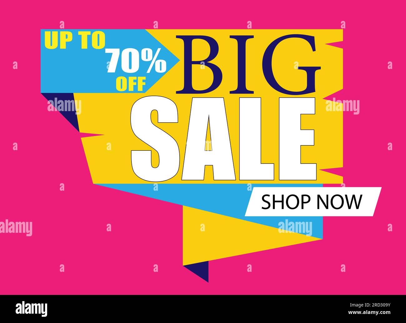 Sale concept banner vector illustration. Special offer. Limited time ...