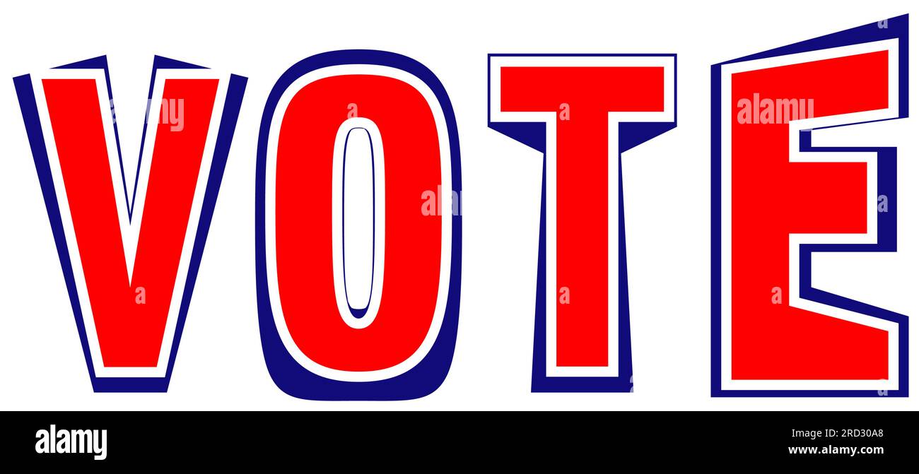 Go vote. Voting concept elections. Symbols vector design template Stock ...