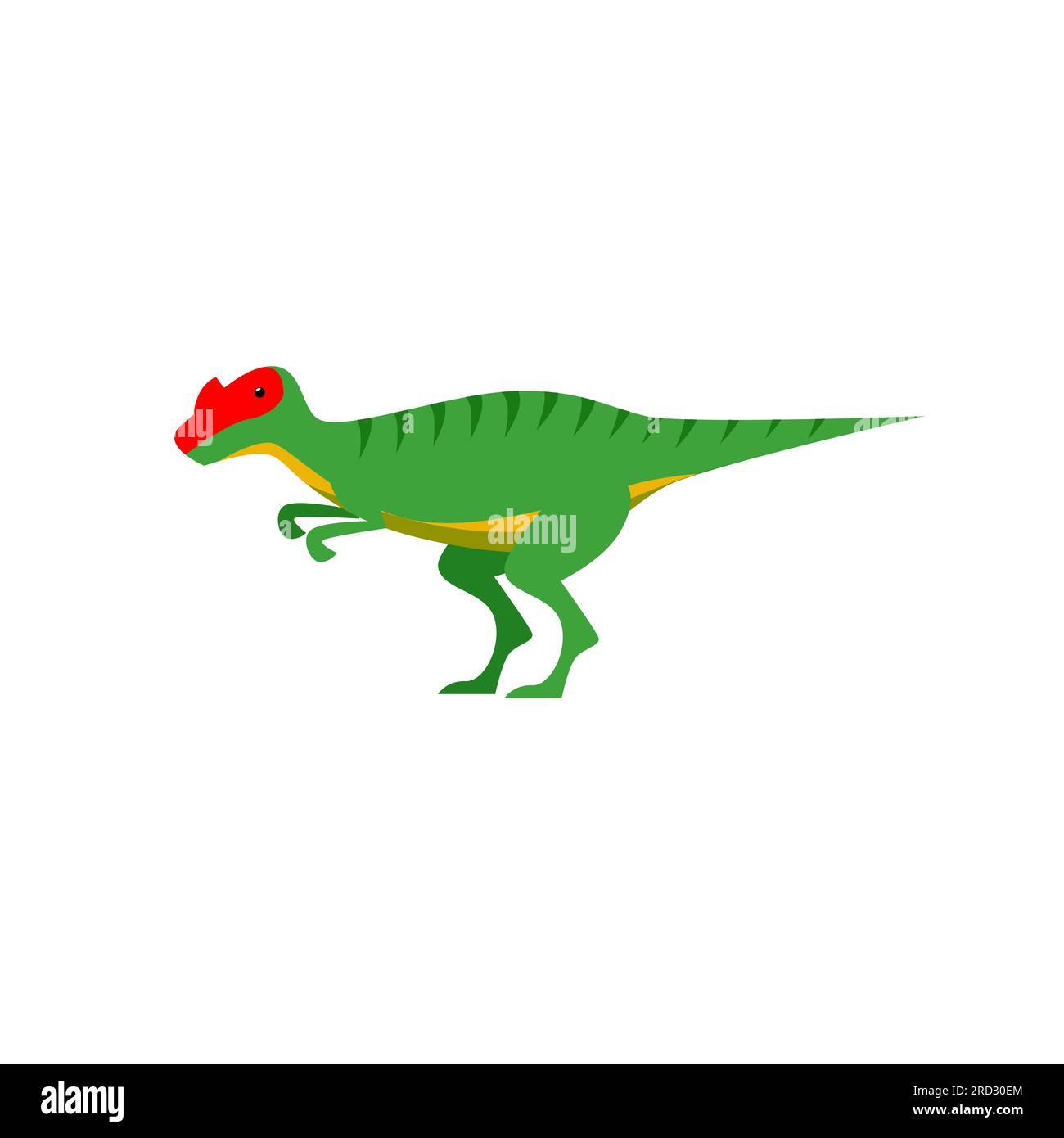 Green predatory dinosaur Stock Vector Image & Art - Alamy