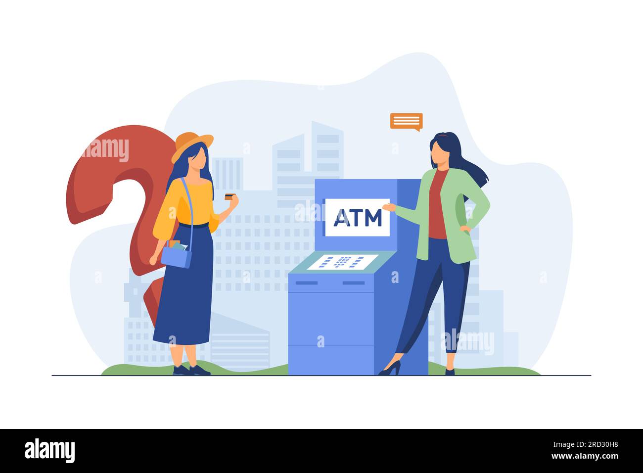 Explaining customer Cut Out Stock Images & Pictures - Alamy