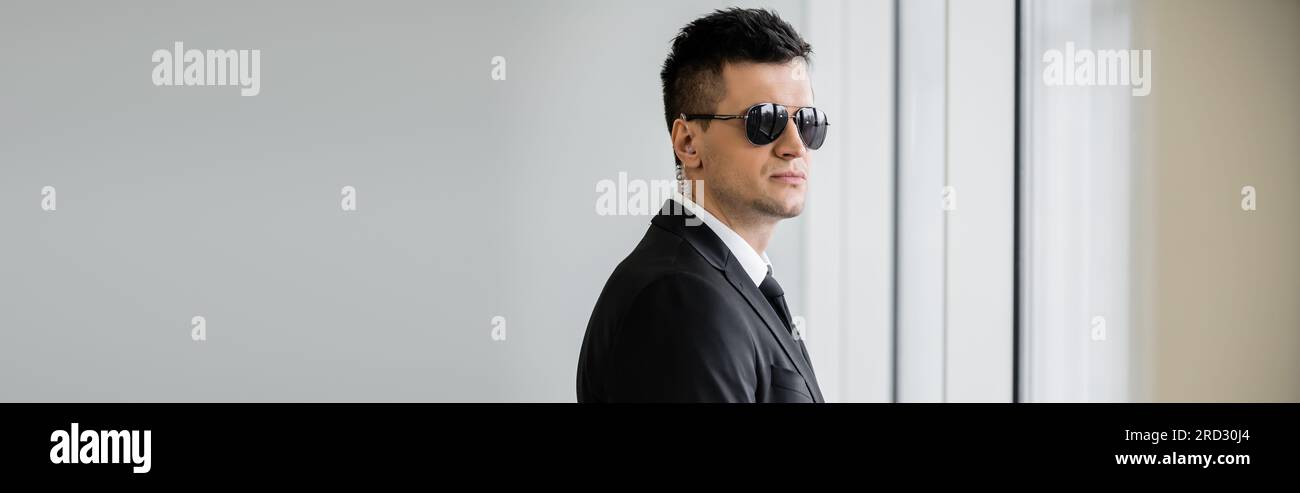 professional headshots, bodyguard work, good looking man in sunglasses ...