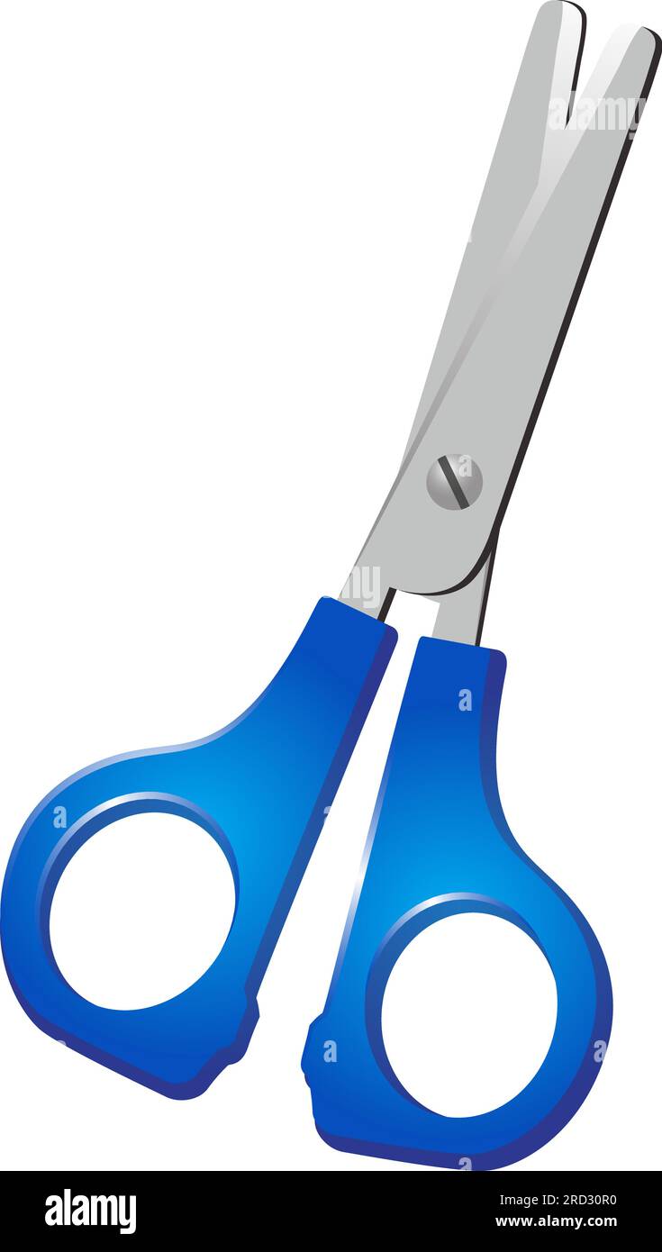 Scissors realistic vector illustration Stock Vector Image & Art - Alamy