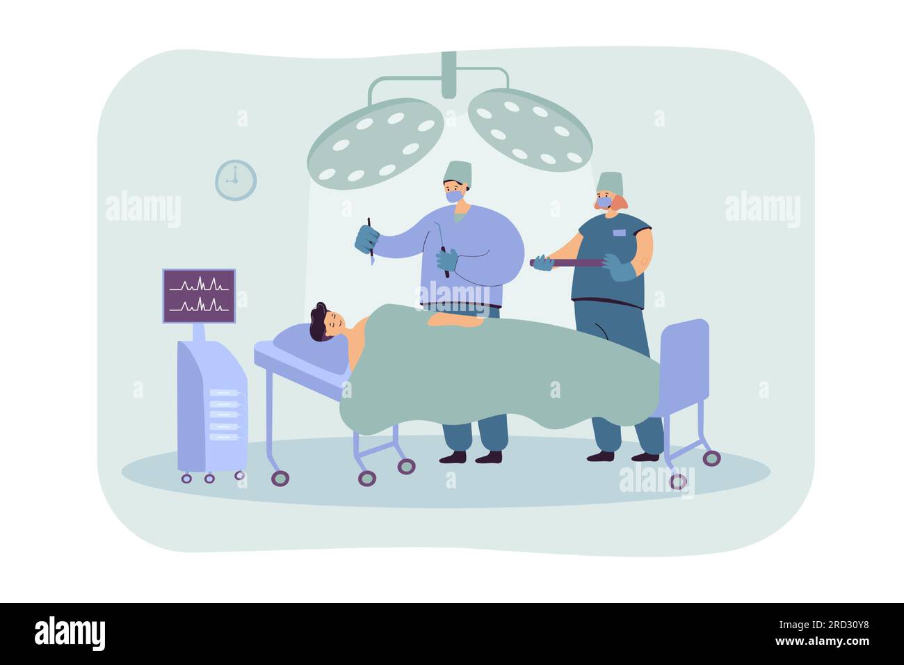 Surgeon surgeons operating room vector medical operation hi-res stock ...