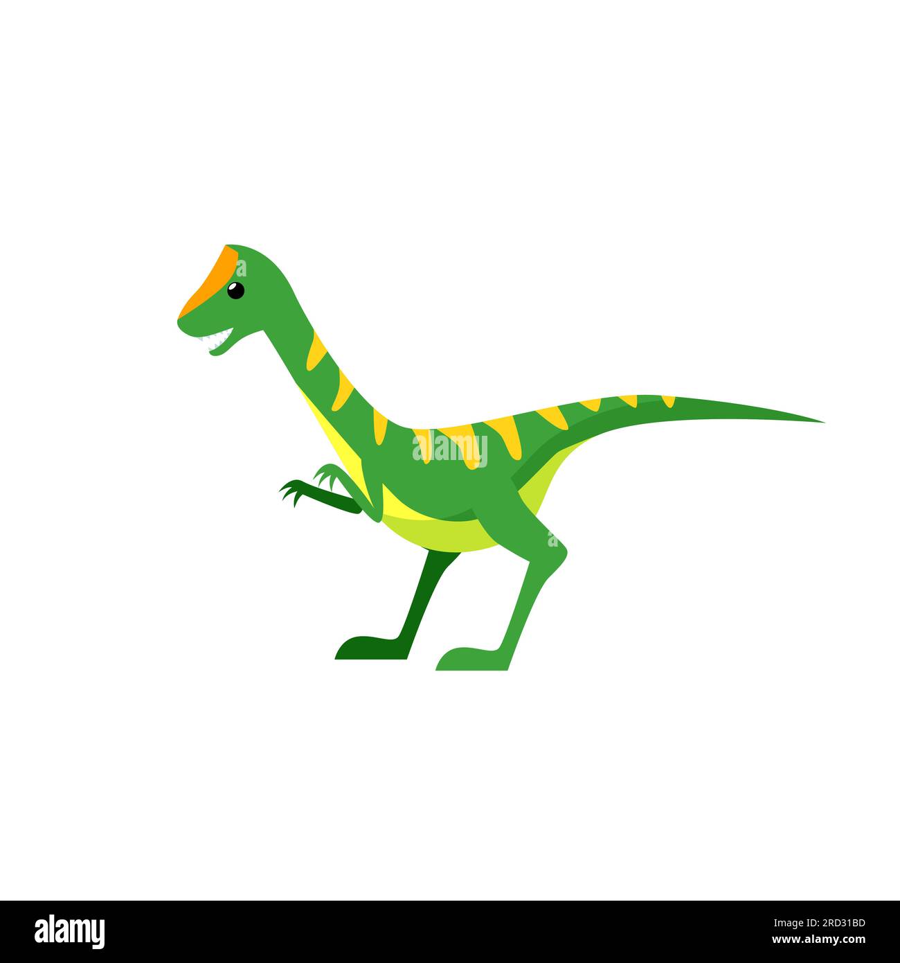Green dinosaur illustration Stock Vector Image & Art - Alamy