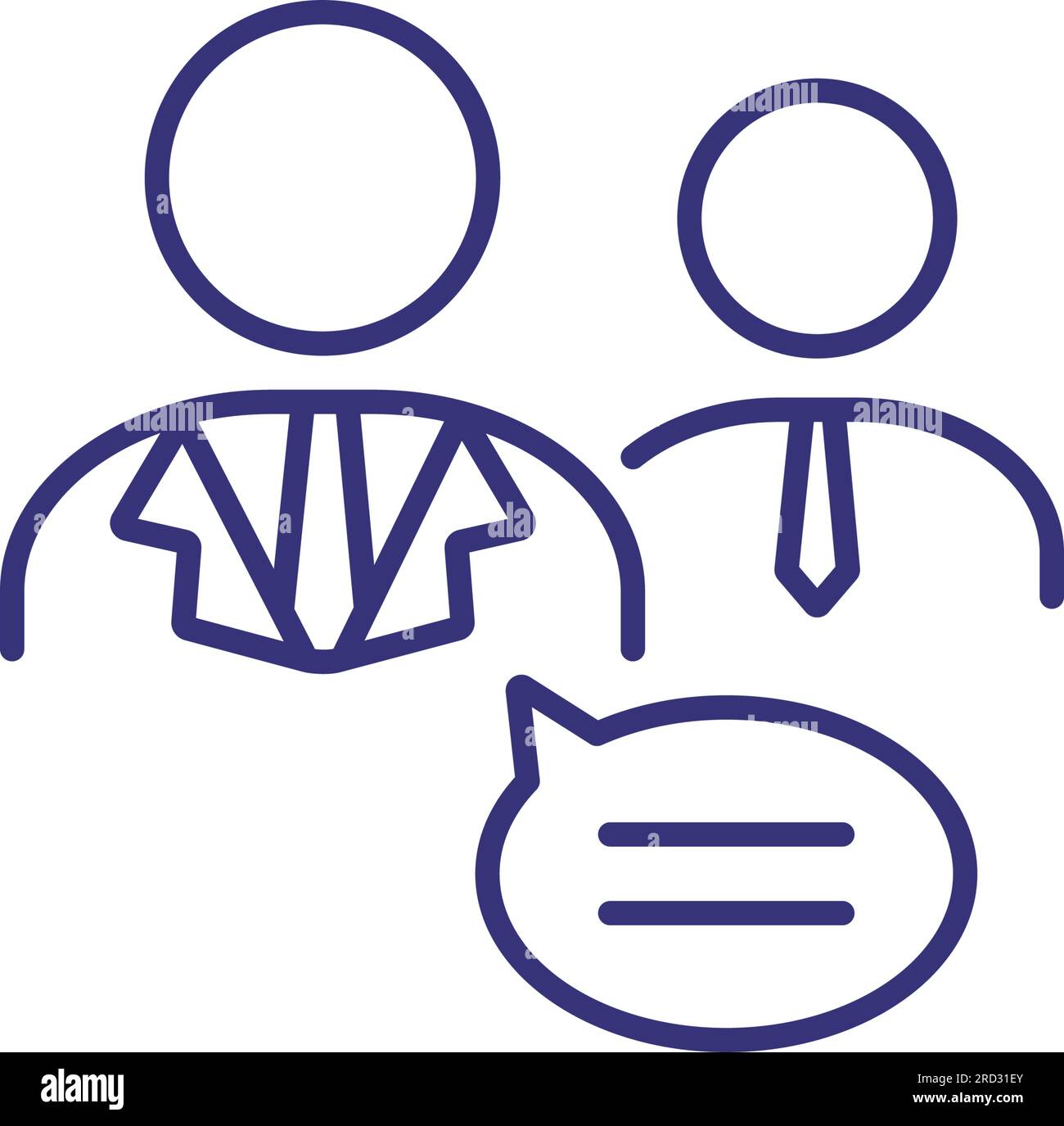 Job candidates line icon Stock Vector Image & Art - Alamy