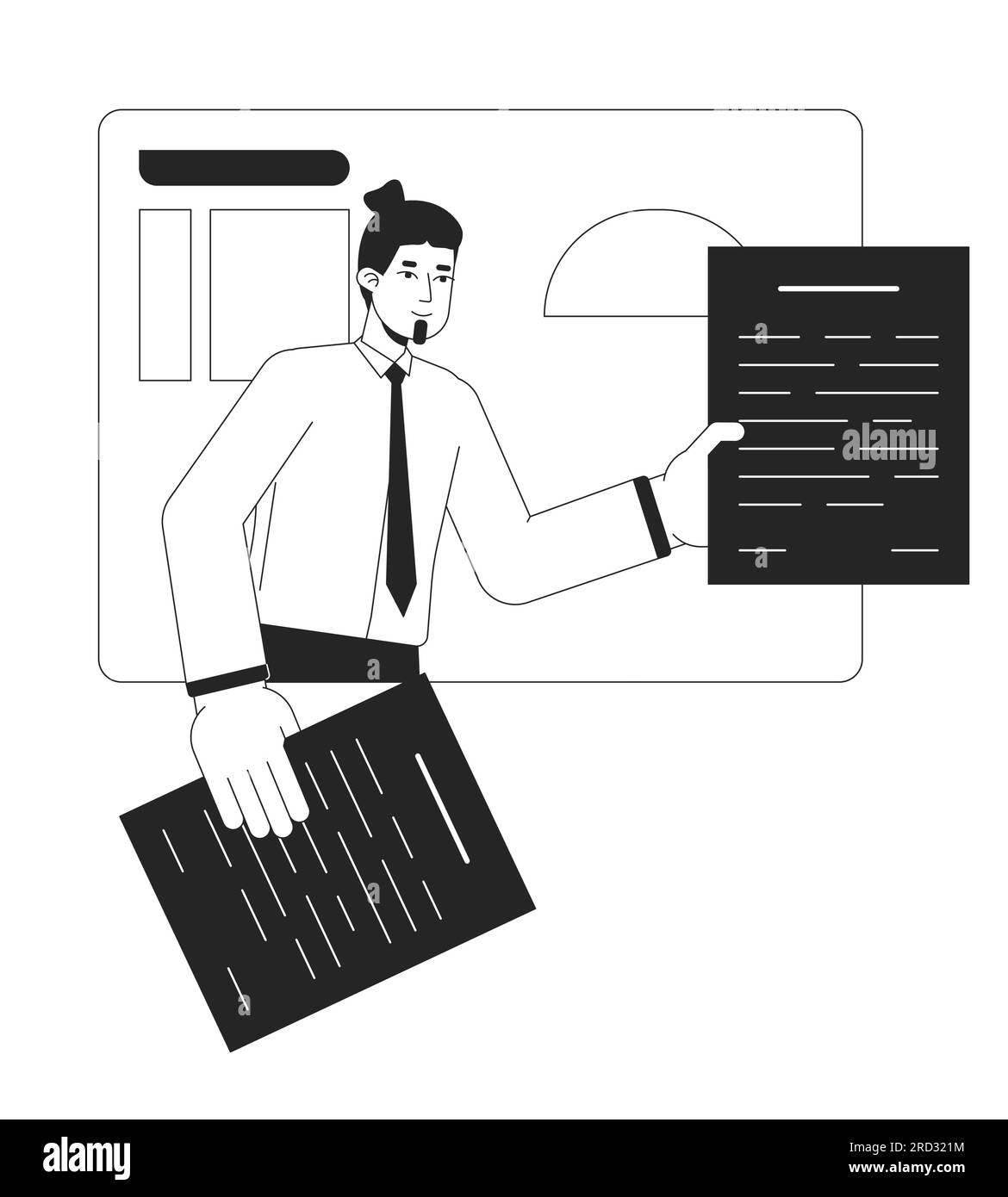 Handing over papers hi-res stock photography and images - Alamy