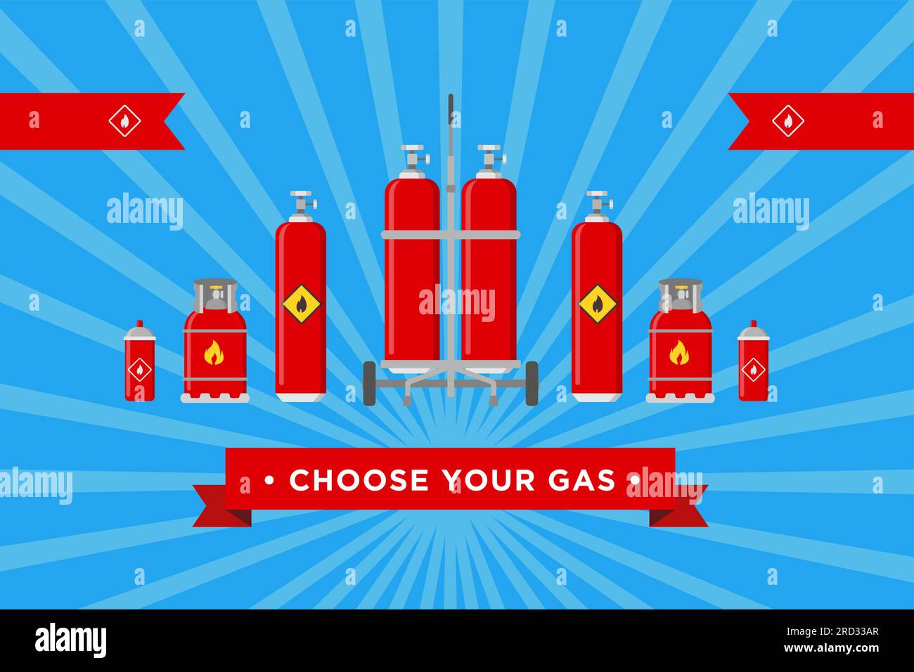 Choose your gas cover design Stock Vector Image & Art - Alamy