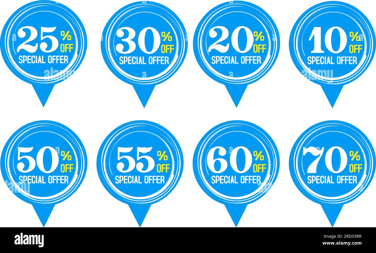 Digital sale sign Stock Vector Images - Alamy