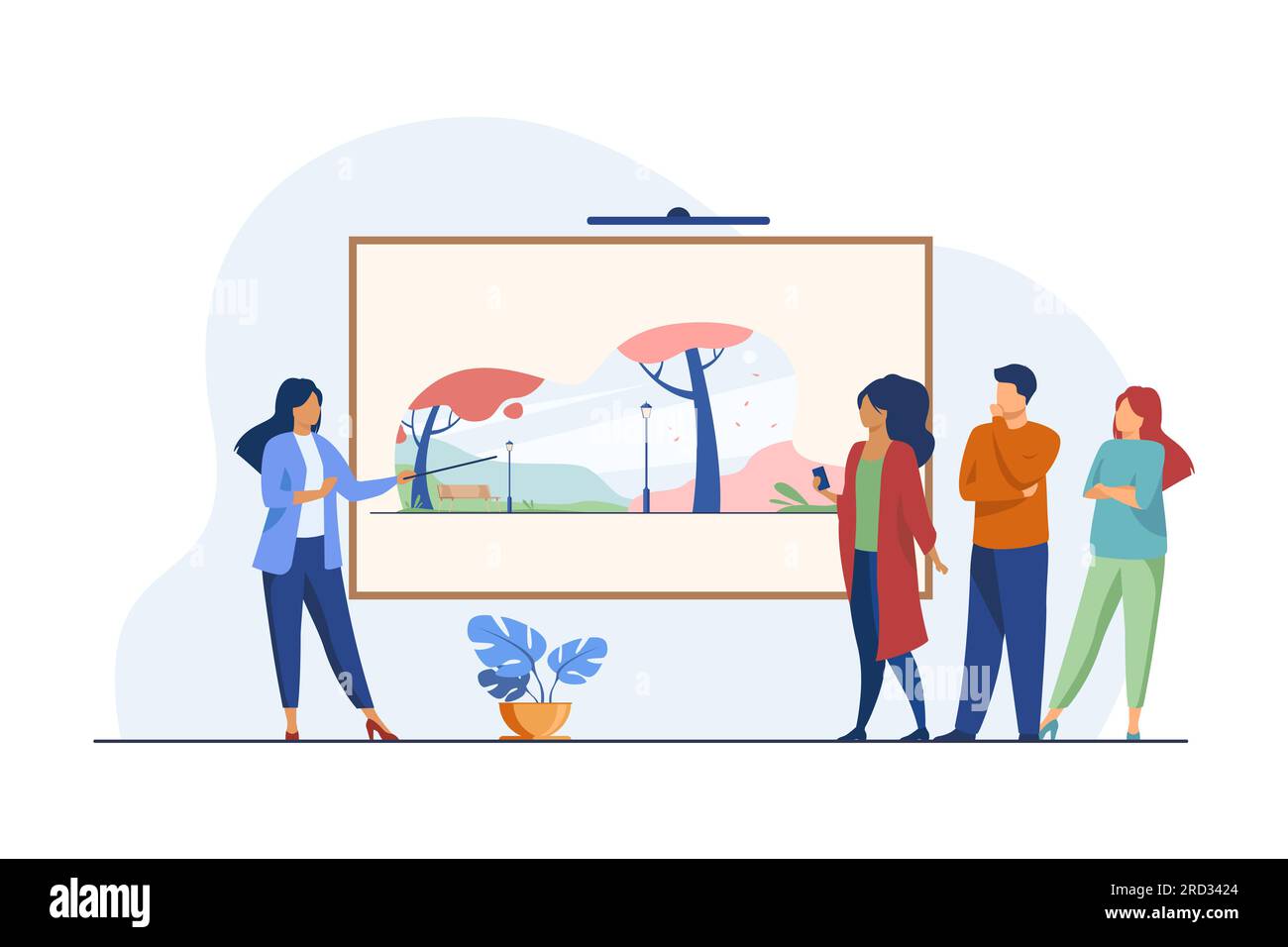 Isolated background looking Stock Vector Images - Alamy